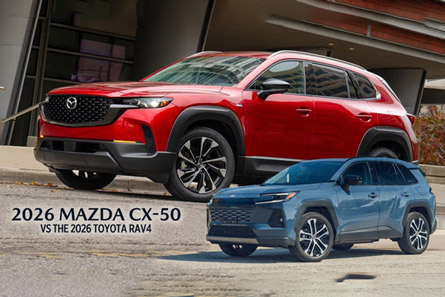 2026 Mazda CX-50 vs Toyota RAV4: Which SUV Is Better? - DG Motors